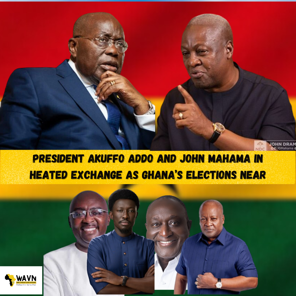 ELECTION TRACKER: President Akuffo Addo and John Mahama in Heated ...